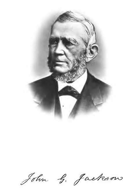 JOHN G. JACKSON – Marshall Steam Museum (Friends of Auburn Heights)